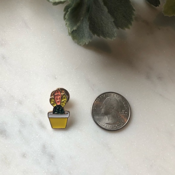 Jewelry | Colorful Cactus Enamel Pin | Poshmark